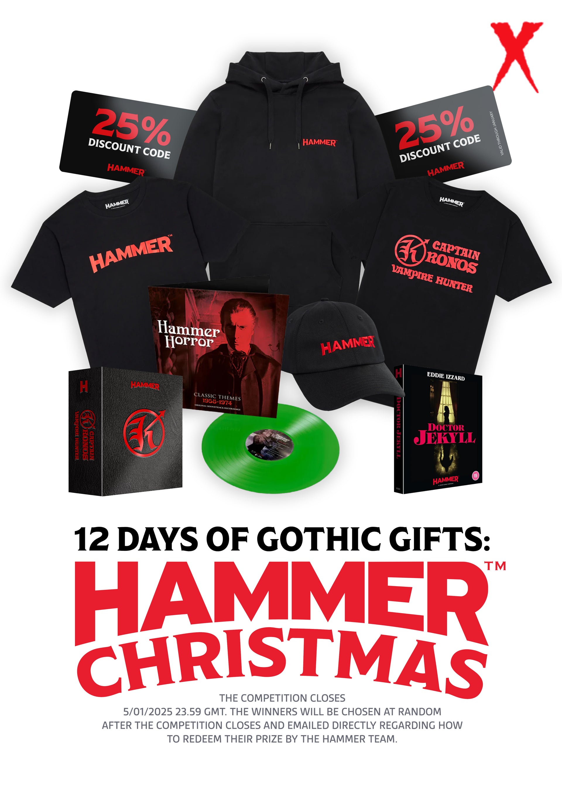 12 Days of Gothic Gifts: A Hammer Films Christmas