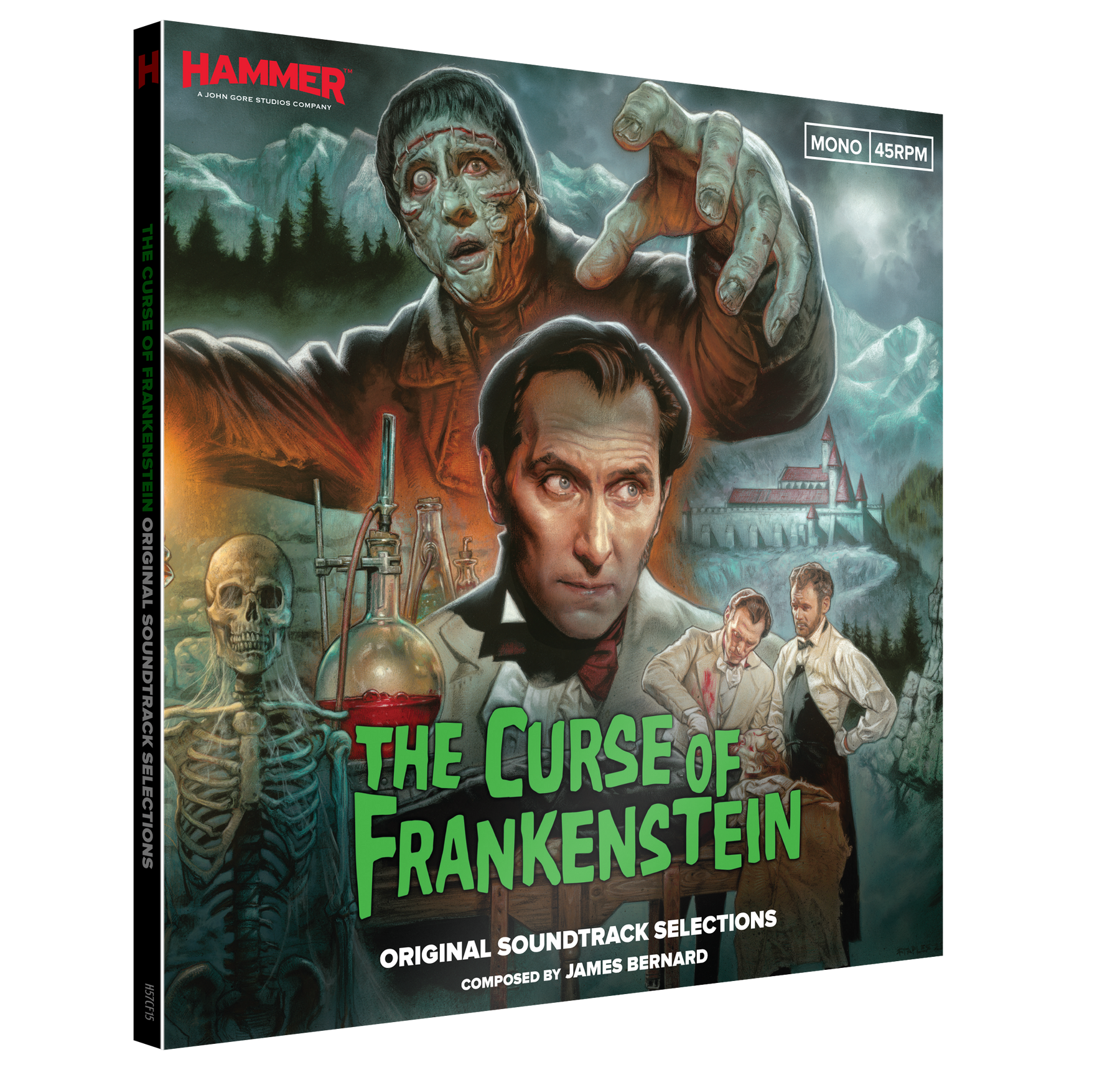 The Curse of Frankenstein Limited Edition Vinyl EP Soundtrack – Hammer ...